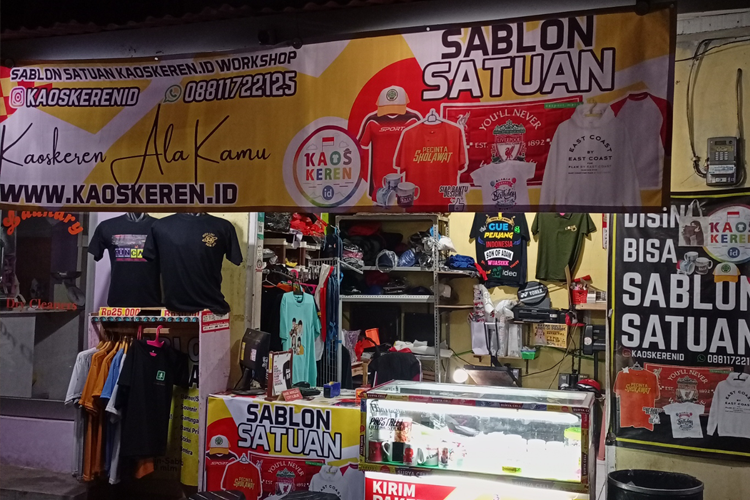 KAOSKERENID - Sablon Satuan Kota Bogor